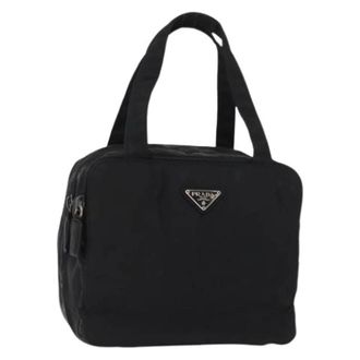 Prada Pre-owned Vintage Nylon Handtasche - - Pre-owned - Damen - Schwarzk - ONE SIZE