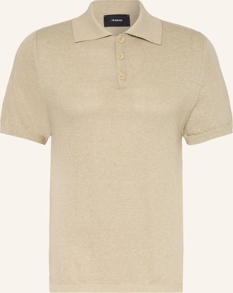IM BRIAN Im Brian Strick-Poloshirt beige