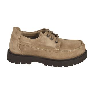 Birkenstock Femme, Chaussures, Beige, Taille: 39 EU Highwood Moc Lace Low