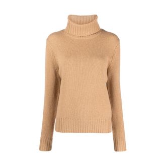 Polo Ralph Lauren Rlxd Tn Langarmpullover - - Knitwear - Damen - Braun - XS