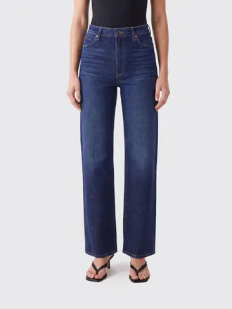 Khaite Jean droit taille haute Danielle en denim