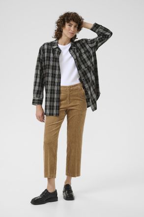 Part Two Langarm-Hemd SameaPW Relaxed fit black
