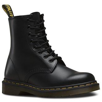 Dr. Martens Bottes unisexe Core 1460 Mono Smooth, Noir, 38 EU