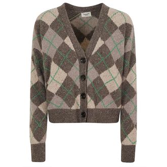 Max Mara Abile Cardigan - Femme - Pulls - Brun - Taille: 40 FR
