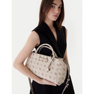 Guess Handtasche Guess Carrie Logo HWGP98 98060 &Eacute;cru