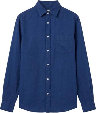 Hartford Homme, Chemises, Bleu, Taille: M Casual Shirt