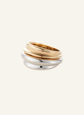 JENNY BIRD Ring Lennon Ring Set Two-Tone By Glambou gold