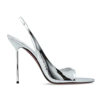 PARIS TEXAS Femme, Chaussures, Gris, Taille: 39 1/2 EU Sandales &agrave; talons Lidia