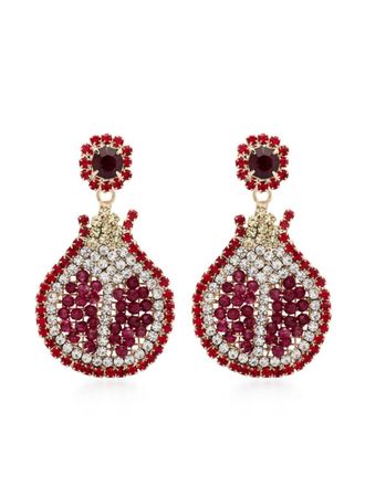 Rosantica boucles doreilles pendantes Cornucopia