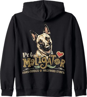 Creativemotions Belgischer Malinois - Pet Maligator Kapuzenjacke
