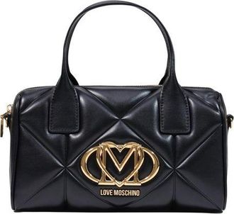 Love Moschino Schwarze Polyethylen-Handtasche