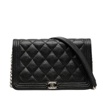 Chanel Pre-owned Matelass&eacute; Schultertasche - - Pre-owned - Damen - Schwarzk - ONE SIZE