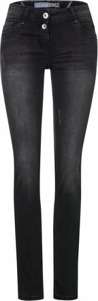 Cecil Skinny Jeans - - Jeans - Damen - Schwarzk - W25 L28