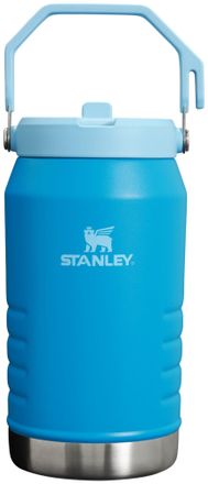 Stanley Stanley IceFlow Trinkhalmkanne mit Griff, 1,8 l, Deckel zum Aufklappen und Aufklappen, auslaufsicher, f&uuml;r Reisen und Sport, isolierter Edelstahl, BPA-