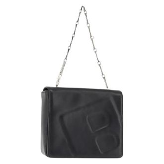 Bally Pre-owned Leder Schultertasche - - Pre-owned - Damen - Schwarzk - ONE SIZE