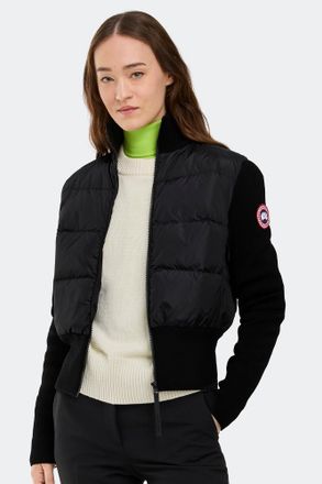 Canada Goose HyBridge Strickjacke mit breiter Steppung