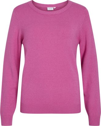 Vila Viril O-Neck L/S Knit Top - Noos