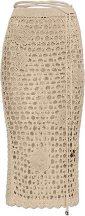 The Attico Femme, Jupes, Beige, Taille: 36 FR Jupe de la Collection Il Primo Bagno