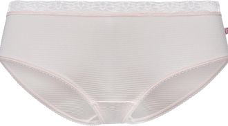 Beedees Slip Slip Bee Lace mit Spitze, feinen Streifen & gl&auml;nzender Optik