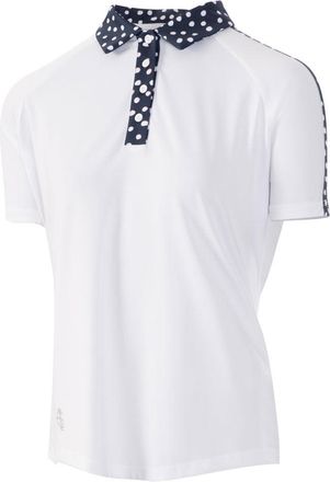 Island Green Island GREEN Damen Ig Polo Auslaufbar Golfhemd, 2241-Wei&szlig;/Rosa, M