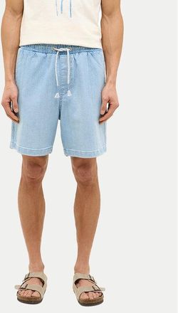 Mustang Jeans Mustang Jeansshorts Prague 1016652 Blau Loose Fit