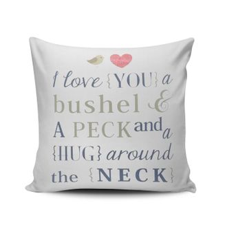 Generic Grey, Ich Liebe Dich Über Alles, Mit Einem Kuss Und Einer Umarmung Um Den Hals Kissenbezüge Komfort Kissenhüllen Quadratische Kissenhülle Für Balkon S