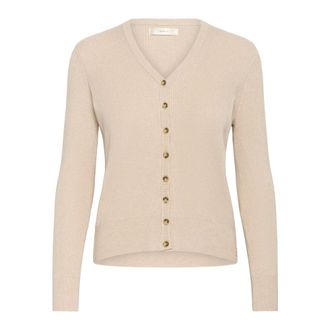 Inwear 1304031 Cardigan - Femme - Pulls - Beige - Taille: 42 FR