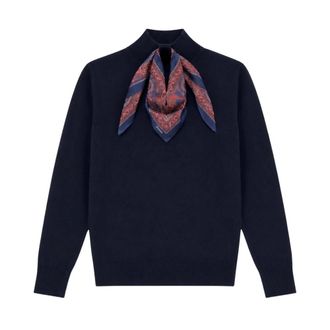 Seventy Pullover mit Rollkragen - - Knitwear - Damen - Blau - XL