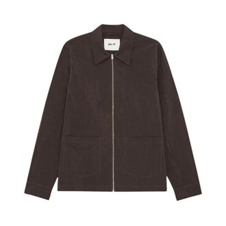 Nn.07 Nn07, Homme, Vestes, Brun, Taille: S Virgil Zip Jacket