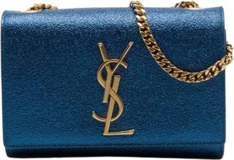 Saint Laurent Pre-owned Kate Crossbody Bag - Femme - Pre-owned - Bleu - Taille: ONE Size