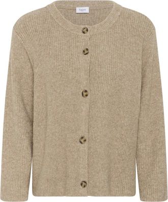Saint Tropez Femme, Pulls, Brun, Taille: 42 FR MaleenSZ Cardigan Crockery