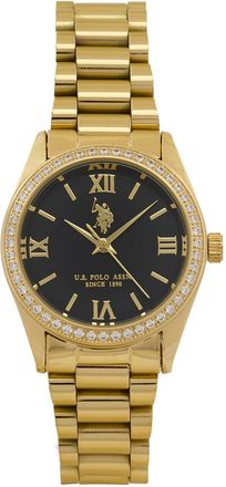 U.S.Polo Association Uhr U.S. Polo Assn. Melanie USP8464BK Goldfarben