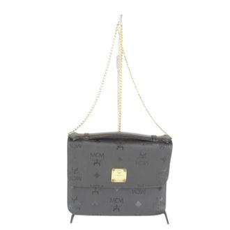 MCM Sac bandouli&egrave;re Pre-owned - Femme - Pre-owned - Noir - Taille: ONE Size