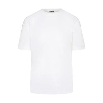 Kiton T-Shirt mit Rundhalsausschnitt - - Tops - Damen - Wei&szlig; - M