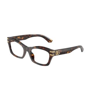 Dolce & Gabbana Butterfly Optical Frame - - Accessories - Damen - Braun - 54 MM