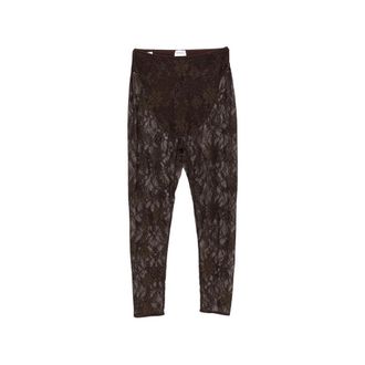 Andamane Schmal geschnittene Hose - - Trousers - Damen - Braun - M