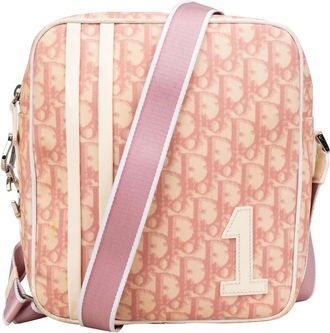 Dior Crossbody Bags - Christian Dior Trotter Monogram No. 1 Crossbody Ba - Gr. unisize - in Rot - f&uuml;r Damen
