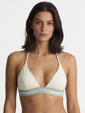 Calvin Klein Swimwear Bikini-Oberteil LV00Q61214 Creme