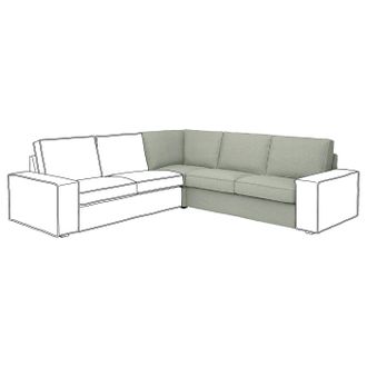 IKEA KIVIK Eckelementbezug