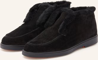Santoni Boots Fortune schwarz