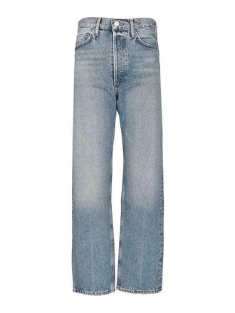 A Gold E Jean Droit - Bleu Clair