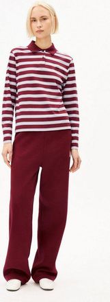 Armedangels Longsleeve STRIPE POLO Longsleeve Polo aus Bio-Baumwolle Loose Fit