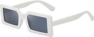 Generic Lunettes De Soleil Dext&eacute;rieur &Agrave; Petite Monture For Hommes, For Vacances, For Femmes, For La Conduite(White)