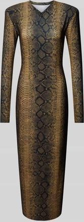 Norma Kamali Maxikleid mit V-Ausschnitt