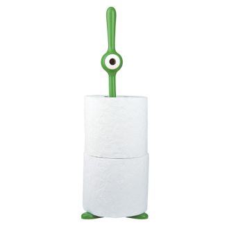 Koziol TOQ Toilettenpapierhalter, Zubeh&ouml;r, Kunststoff, gr&uuml;n, 5009502