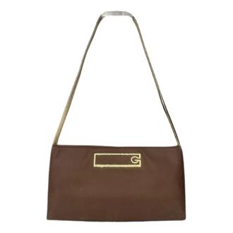 Givenchy Sac bandouli&egrave;re en toile Pre-owned - Femme - Pre-owned - Brun - Taille: ONE Size