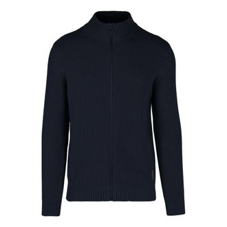 Bomboogie Homme, Pulls, Bleu, Taille: S Pull avec fermeture &eacute;clair et col montant