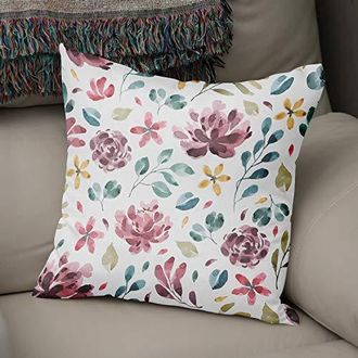 Bonamaison Le Jardin du Lin Kissen Zierkissenbezug Kissenbezug, Zufälliges Muster Dekoration, Für Zuhause Autos Büro Sofa Wohnzimmer Couch Schlafzimmer Dekor, 43