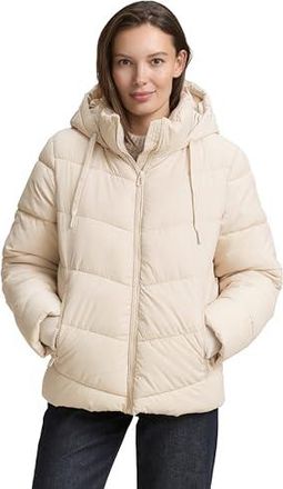 Tom Tailor 1047526 Jacket, 27609-Cold Beige, L Femmes