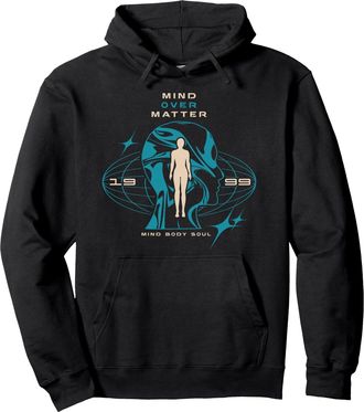 Trendy Apparel Mind Over Matter 1999 Mind Body Soul Retro Pullover Hoodie